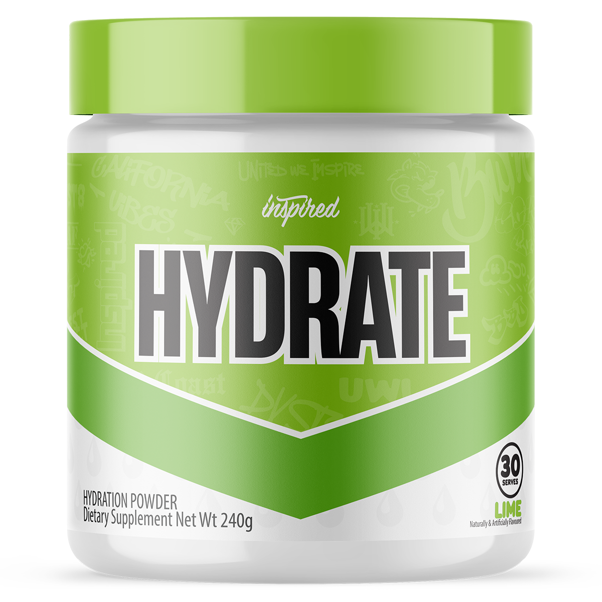 Inspired Nutra Hydrate – Electrolytes & Recovery Support Drink – Iron ...