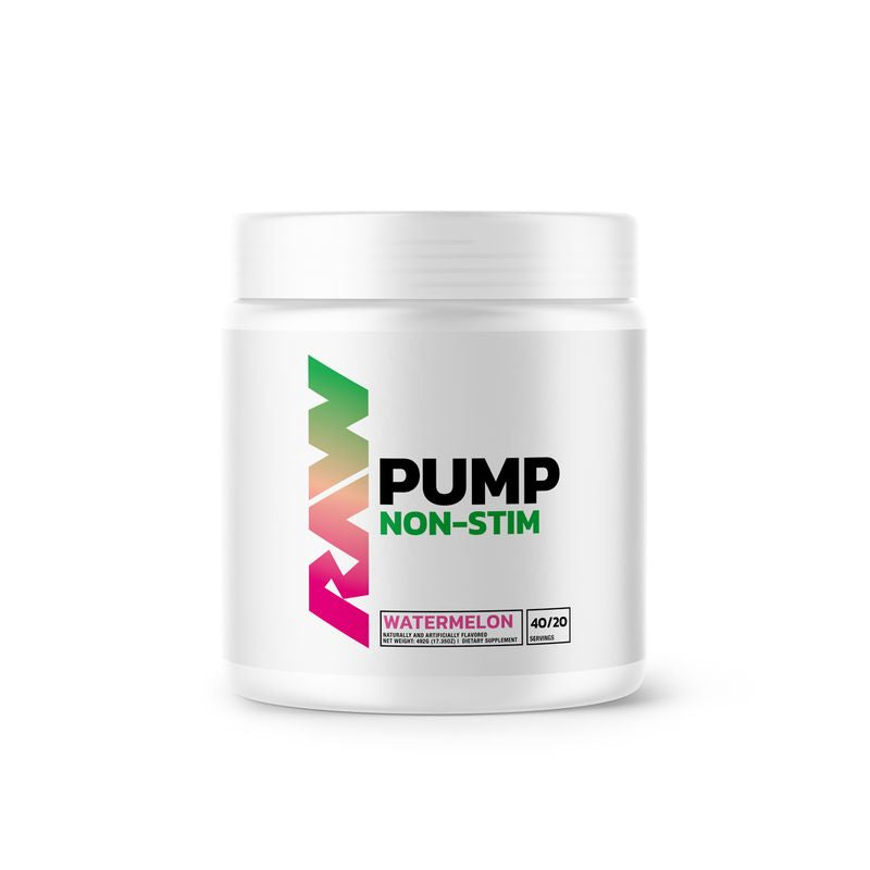 RAW Nutrition Pump – Ultimate Muscle Pumps & Vascularity Boost – Iron ...